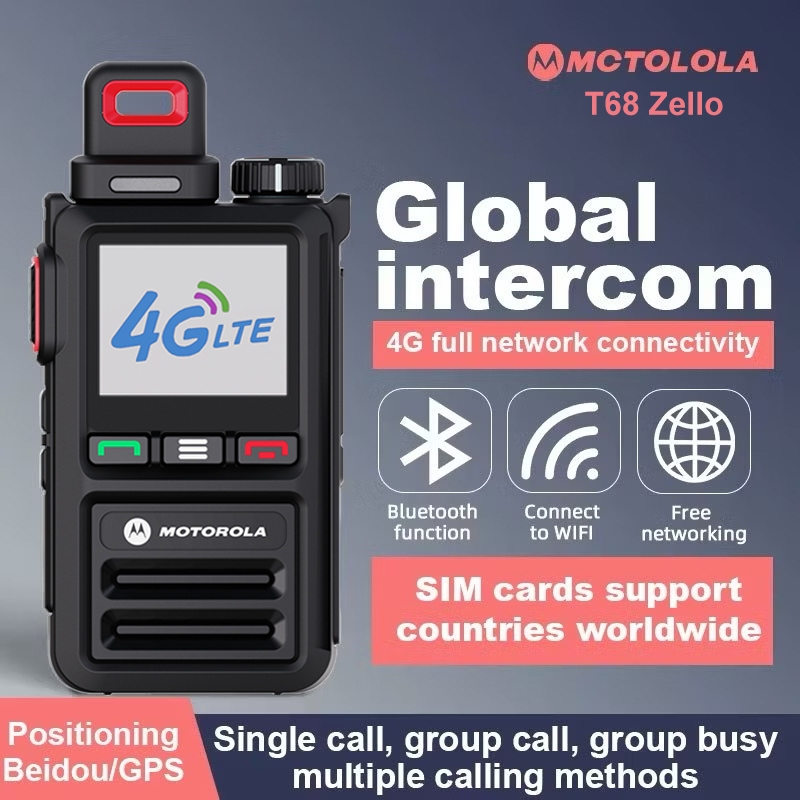 Jual Ht Zello POC Walkie Talkie Motorola T68 Android 8.1.0 Global 4G Wi ...