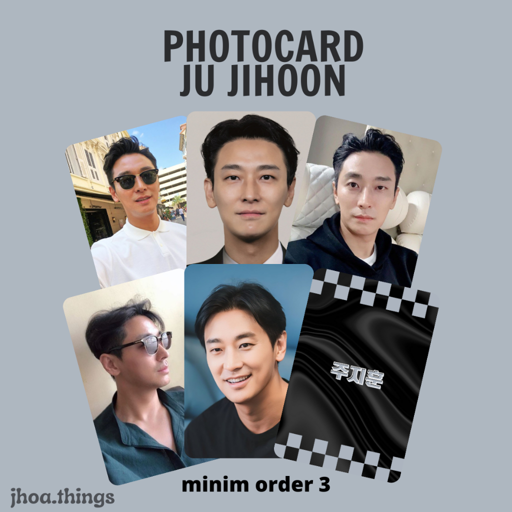 Jual [UNOFFICIAL] PHOTOCARD JU JI HOON JIHOON JUJI ACTOR KOREA BAEK KANG HYUK TRAUMA CODE HEROES ...