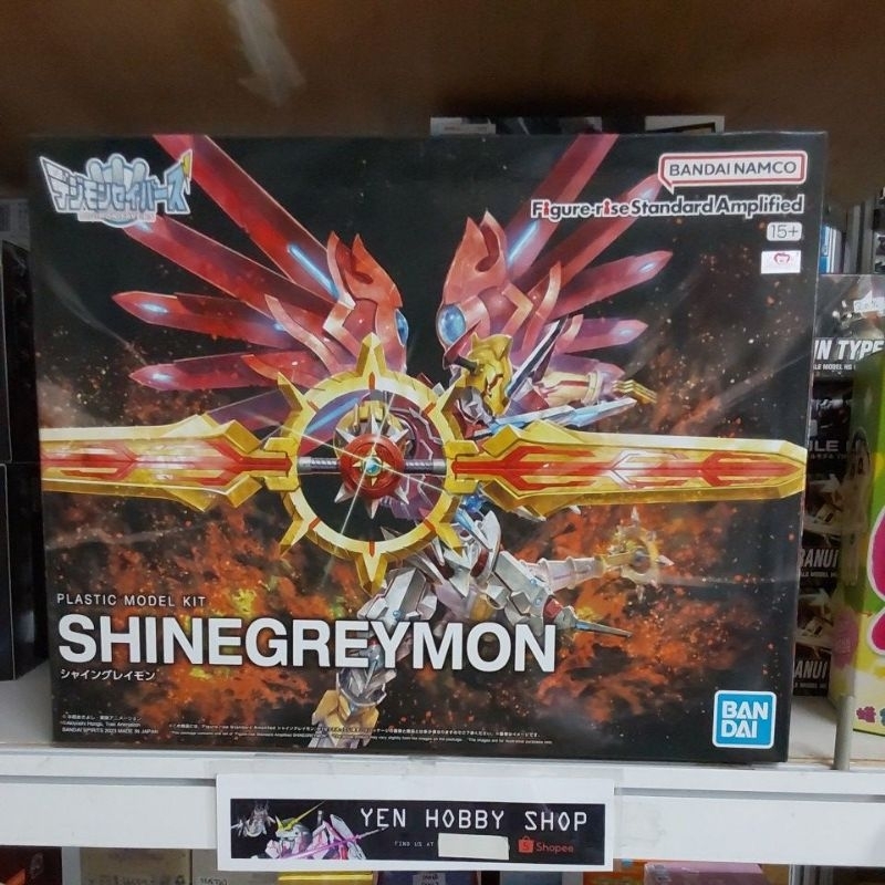 Jual GUNDAM FIGURE-RISE STAND AMPLIFIED SHINEGREYMON 65324 [ORIGINAL ...