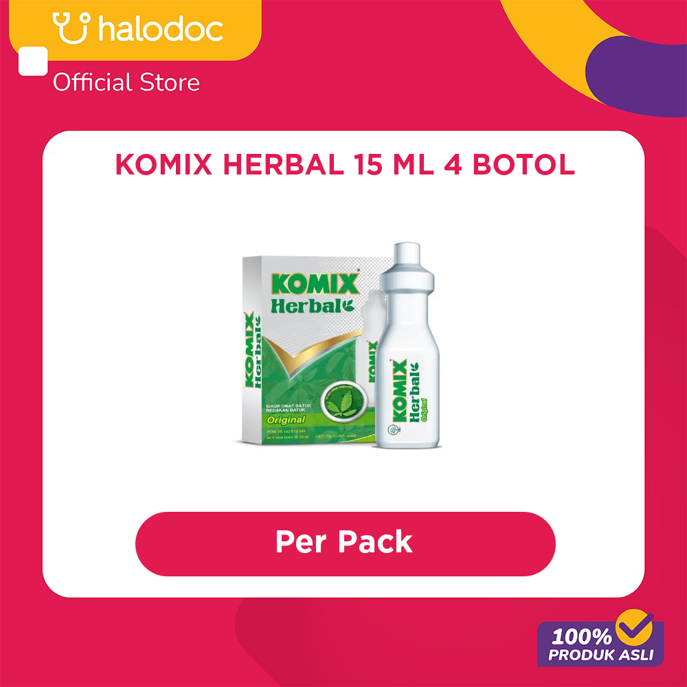 Jual Komix Herbal 15 ml 4 Botol | Shopee Indonesia