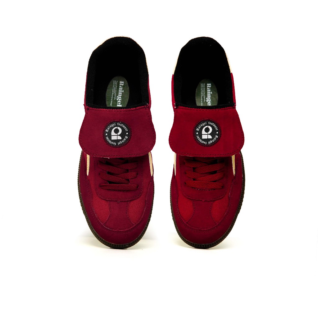 Jual RAINGEL - Sepatu Lokal - Sneakers - UMBRELLA- MAROON | Shopee ...