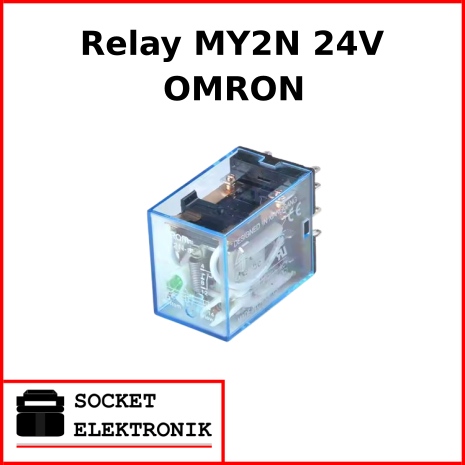 Jual Relay Omron MY2N 24V 08 kaki 10A | Shopee Indonesia