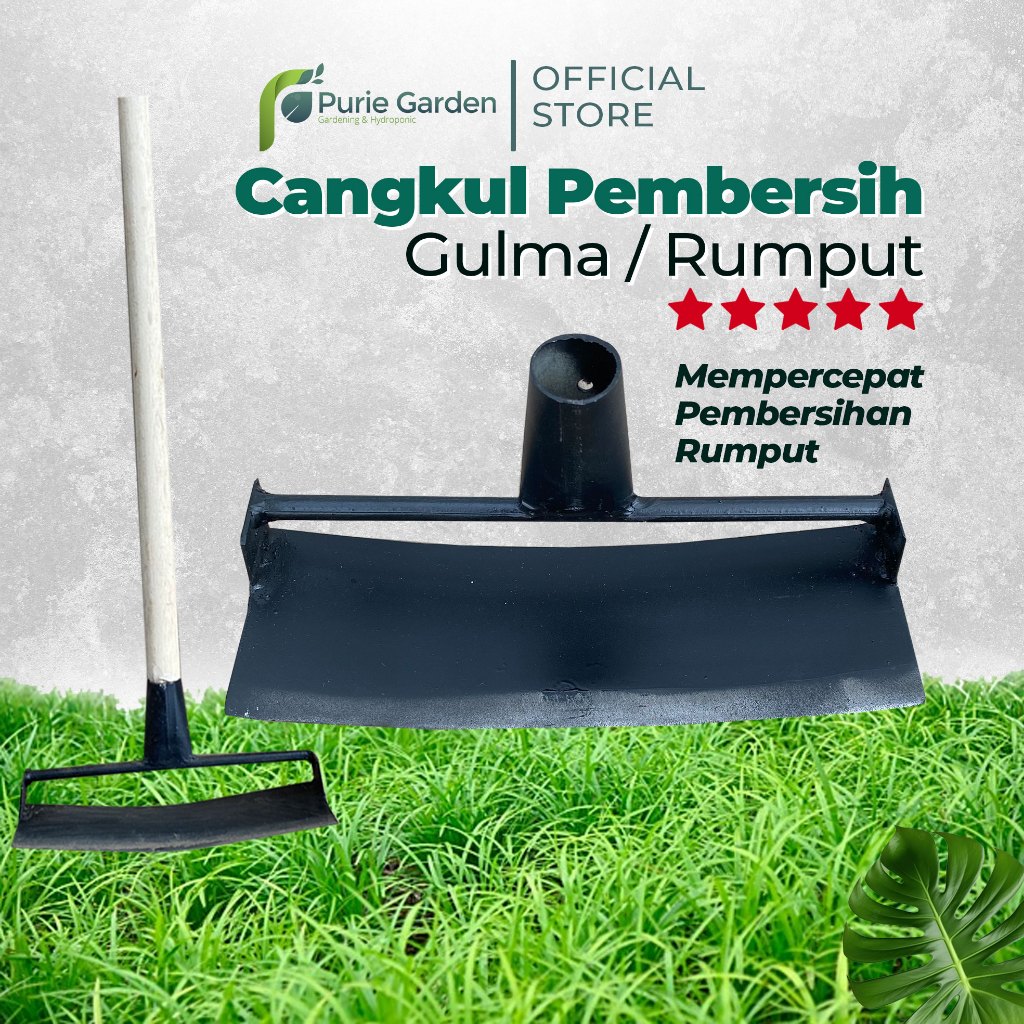 Jual Cangkul Rumput Gulma Liar Kualitas Baja & Tajam Purie Garden ...