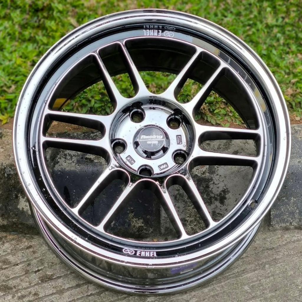 Jual Velg Enkei RPF1 | Ring 17 Pcd 5x114 Lebar 8 ET 38 Warna Black Chrome - Velg Mobil Tie Rod ...