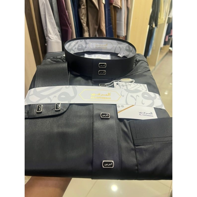 Jual (TANPA BOX) Al Haramain Jubah / Gamis Pria Remaja Premium Manset ...