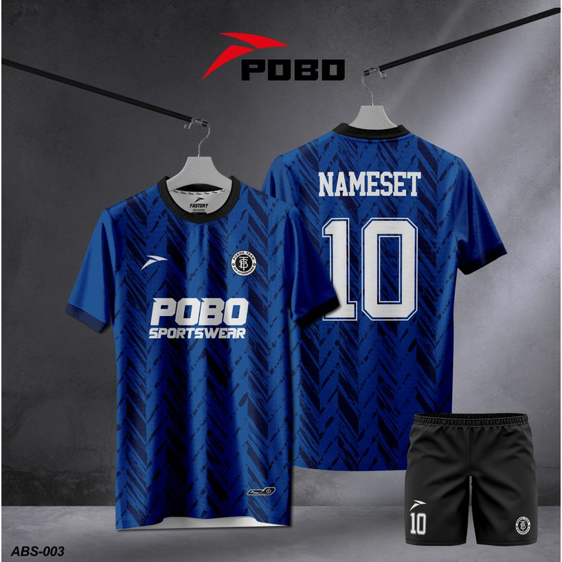 Jual Jersey [ABS-003] Bonus Celana, Logo, Nameset, Usia Anak-Dewasa ...