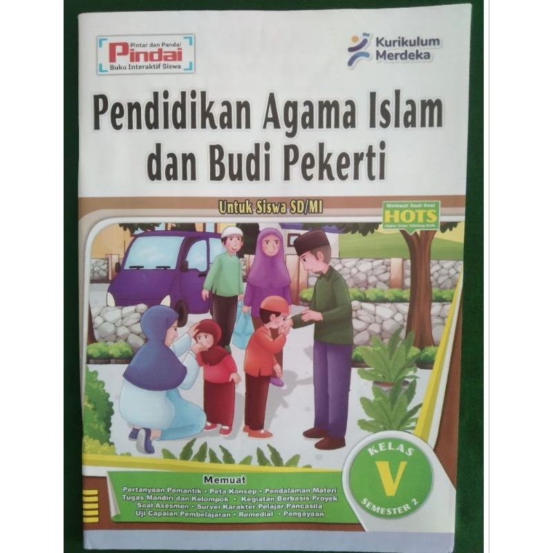 Jual LKS PINDAI PENDIDIKAN AGAMA ISLAM DAN BUDI PEKERTI ( PAI )SEMESTER 2 KELAS 5 SD | Shopee ...