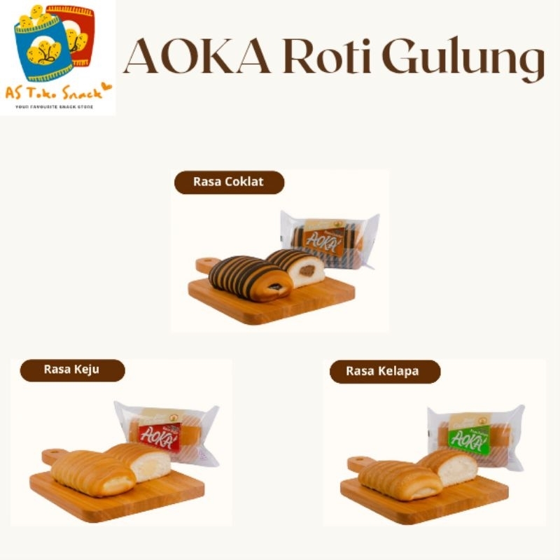 Jual Aoka Roti Gulung | Shopee Indonesia