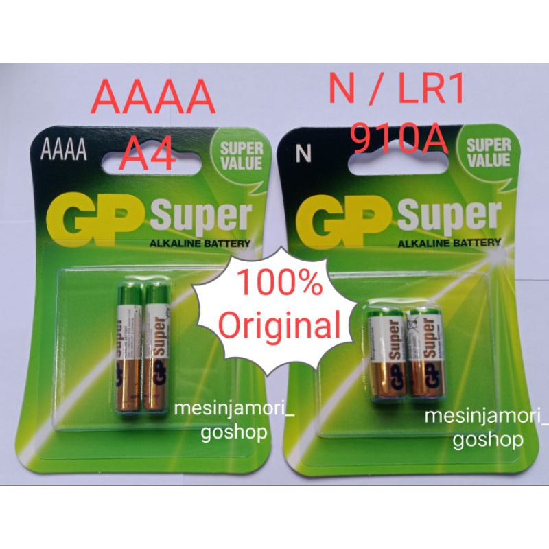 Jual Baterai alkaline AAAA / A4 / E96 / 25A / LR61 / N / 910A / LR1 ...
