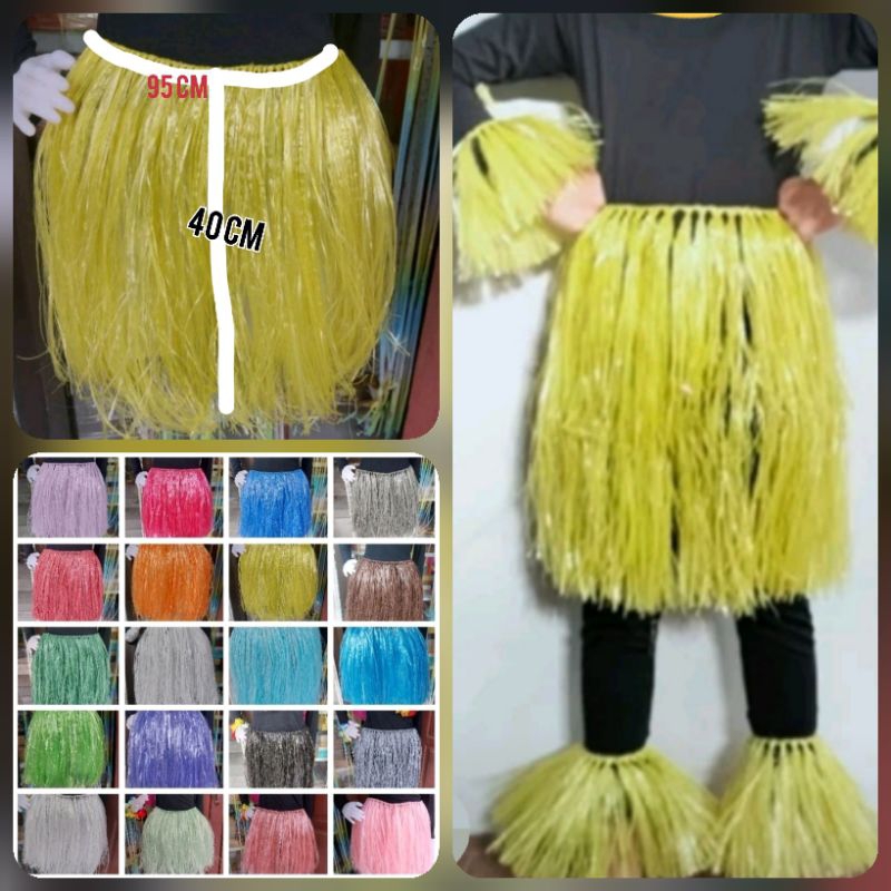 Jual Rok Rumbai Tali Rafia Untuk Anak SD Ukuran 40 cm | Shopee Indonesia