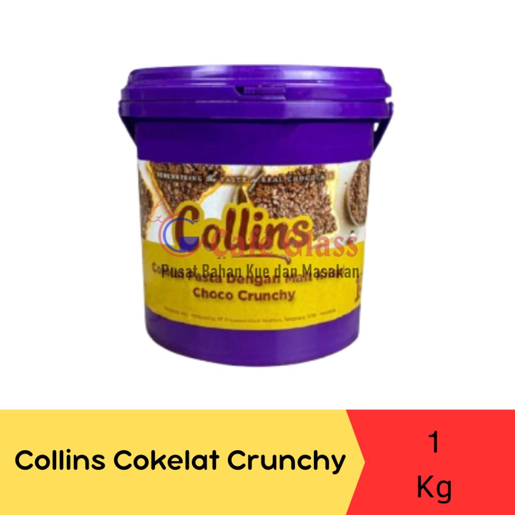 Jual Collins Chocolate Crunchy Pasta / Pasta Choco Crunchy-1Kg | Shopee ...