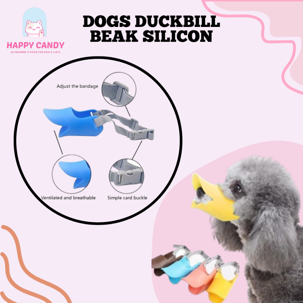 Jual PENUTUP MULUT DOGS DUCKBILL BEAK SILICON SILIKON BEAK BILL DUCK ...