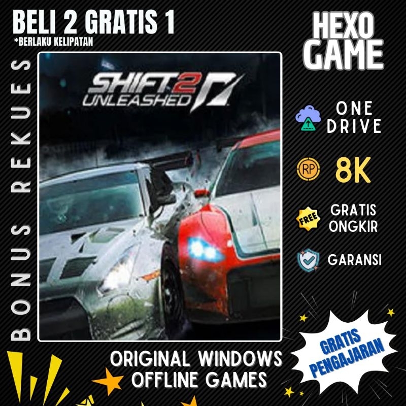 Jual Need For Speed Shift 2 Unleashed - PC Game Race - LINK DOWNLOAD - GAME LAPTOP - GAME ...
