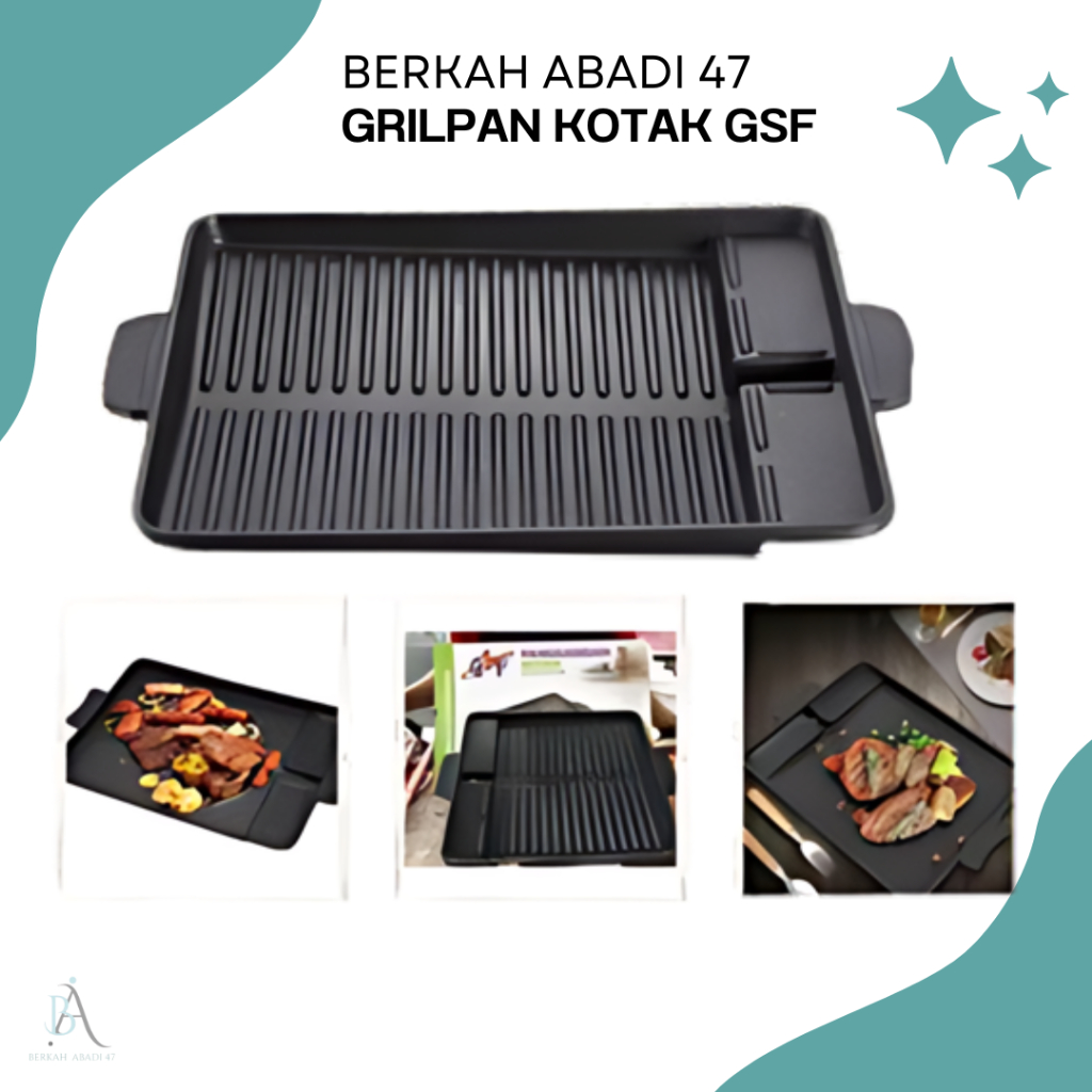 Jual Grill Pan Yakiniku GSF Grill Daging Yakiniku Ala Korea Double ...