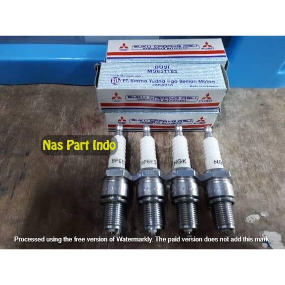 Jual Busi BP6ES Original Mitsubishi T120ss Kuda 1600 cc Lancer Sohc ...