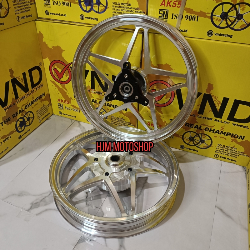 Jual VELG RACING VND V SPEED YAMAHA AEROX 155 OLD / NEW BINTANG RING 14 UK. 185/215 x 14 ...