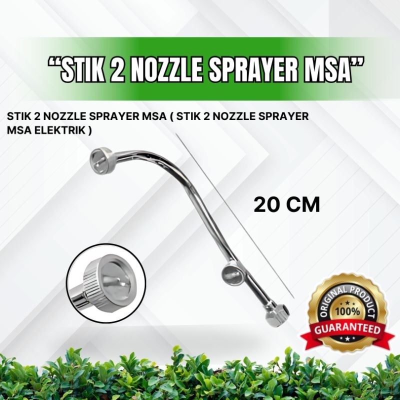Jual STIK 2 NOZZLE SPRAYER MSA ( stik 2 nozzle sprayer msa elektrik ...
