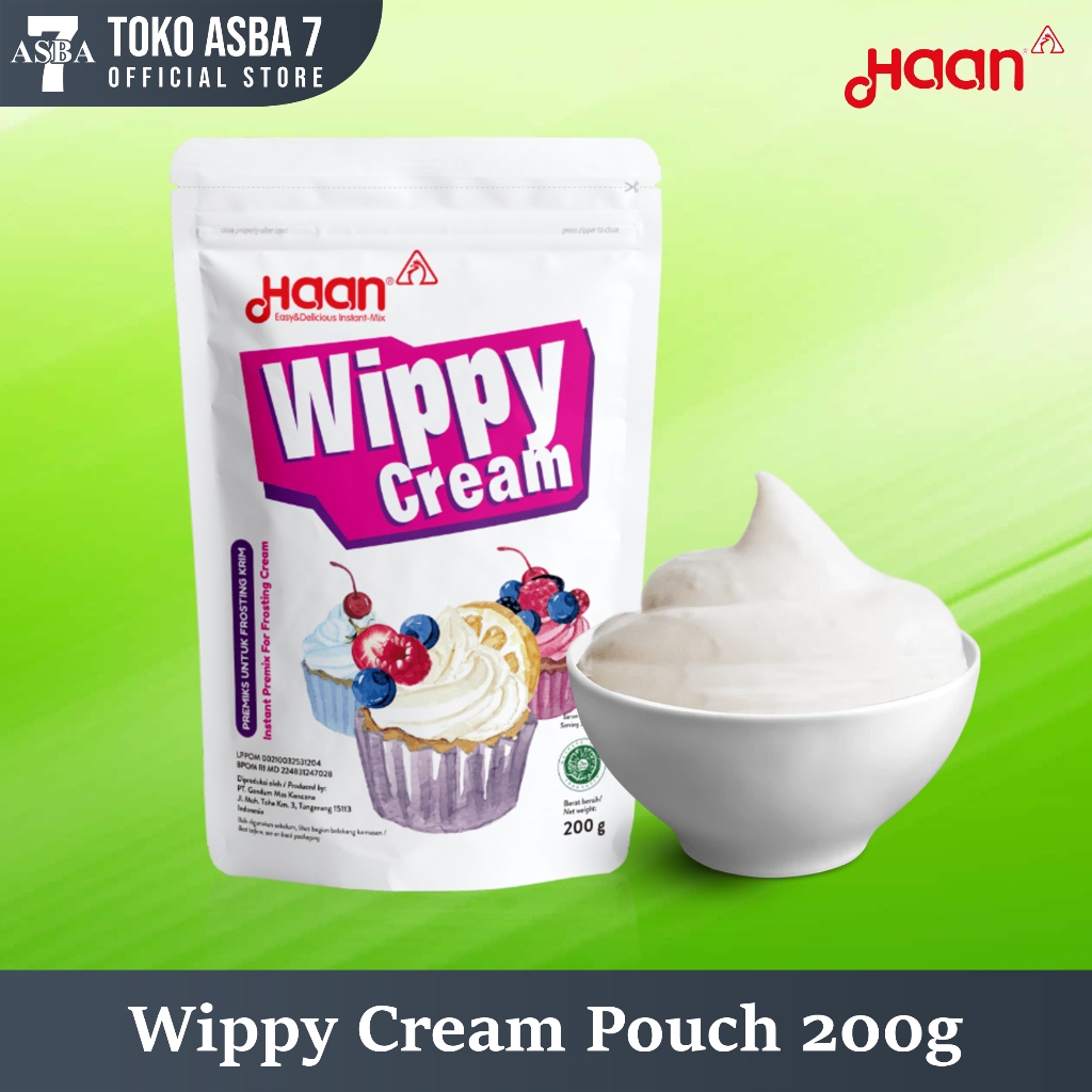 Jual Haan whippy whip krim 200 gr | Shopee Indonesia