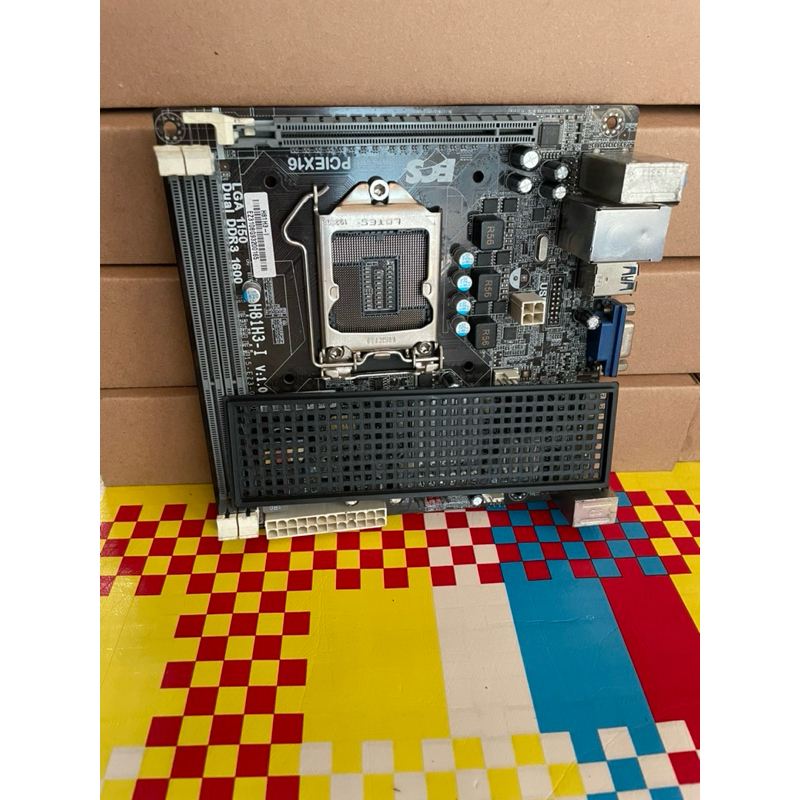 Jual ECS H81 Mini itx SOKET 1150 Generasi 4 Normal | Shopee Indonesia