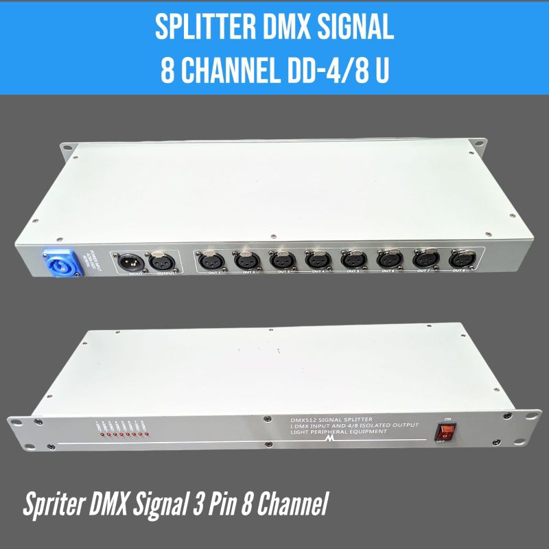 Jual Splitter Dmx Signal 8 Channel | Shopee Indonesia