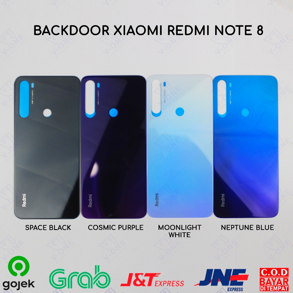 Jual BACKDOOR REDMI NOTE 8 TUTUP BELAKANG CASING CASSING BACKCOVER BACK ...