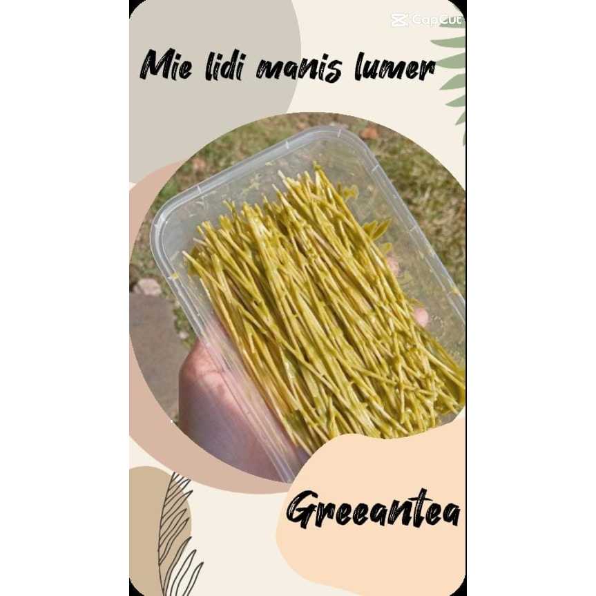 Jual MIE LIDI LUMER GREANTEA PREMIUM KEMASAN BOX UKURAN 500 ML | Shopee ...