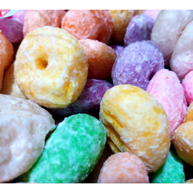 Jual Kue Telor Gabus Donat Warna Warni Gurih 1kg | Shopee Indonesia