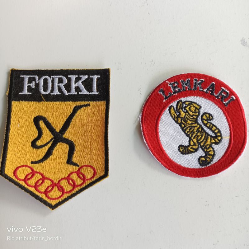 Jual BET BORDIR LOGO LAMBANG FORKI LAMBANG LEMKARI | Shopee Indonesia