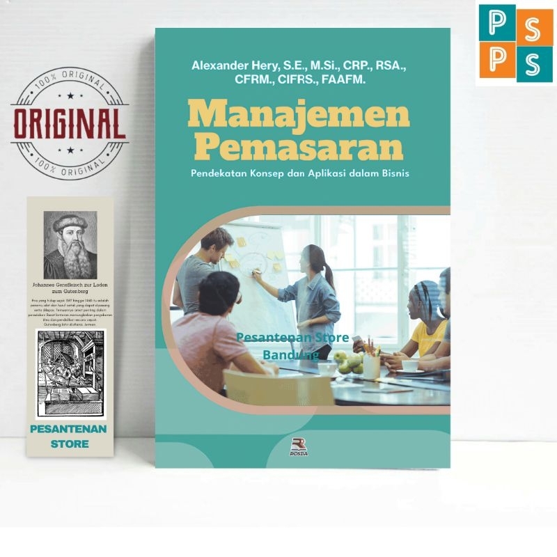 Jual Buku Manajemen Pemasaran Pendekatan Konsep dan Aplikasi dalam Bisnis - Alexander Hery ...
