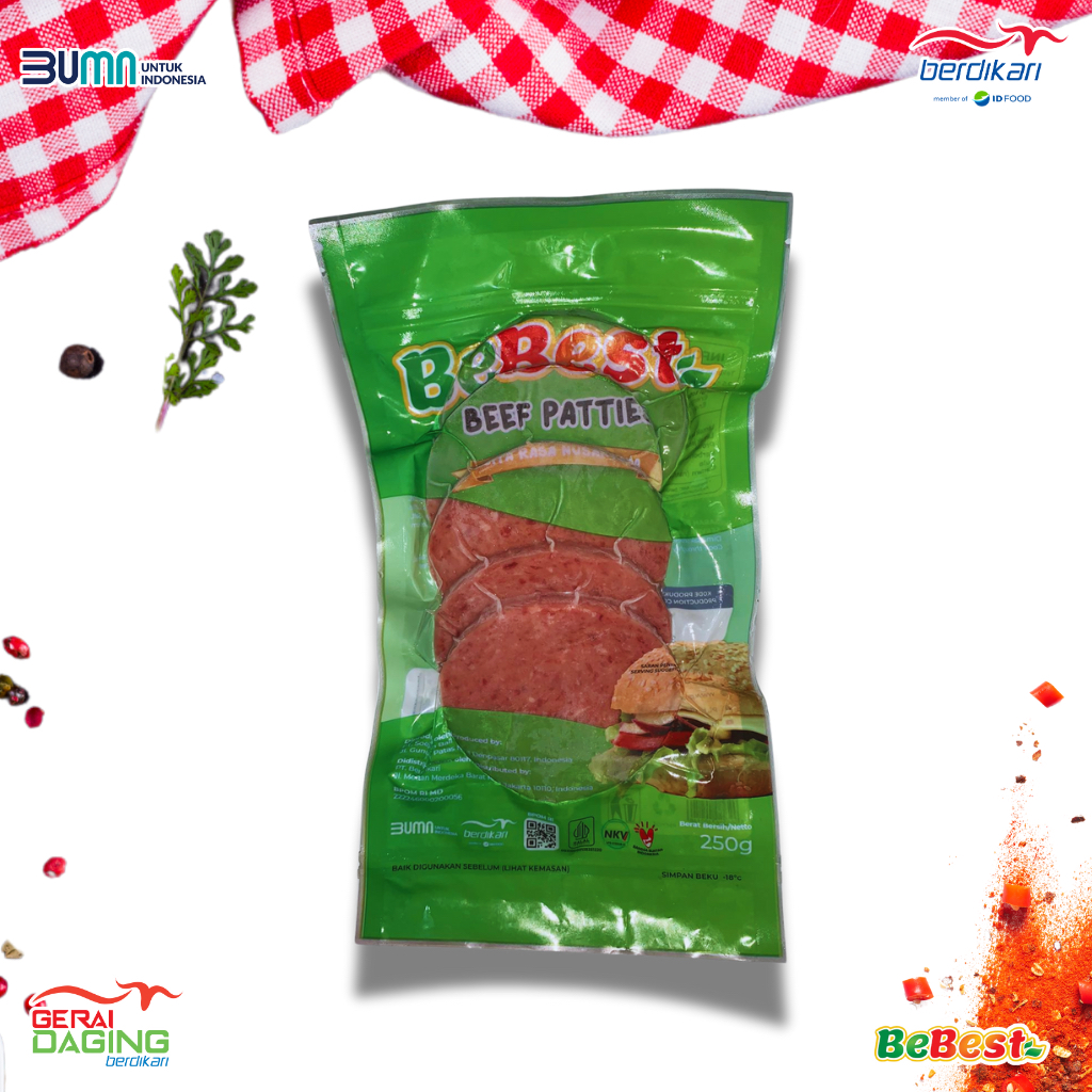 Jual Patties Burger Sapi BeBest | Shopee Indonesia