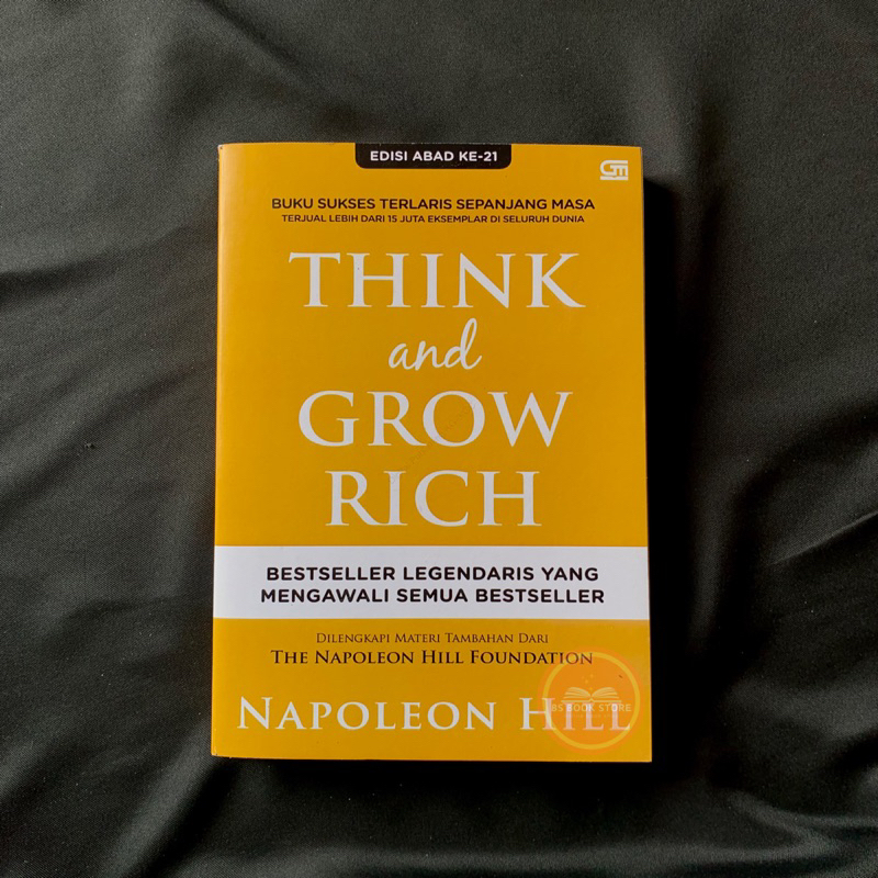 Jual THINK AND GROW RICH - NAPOLEON HILL - BUKU PENGEMBANGAN DIRI ...