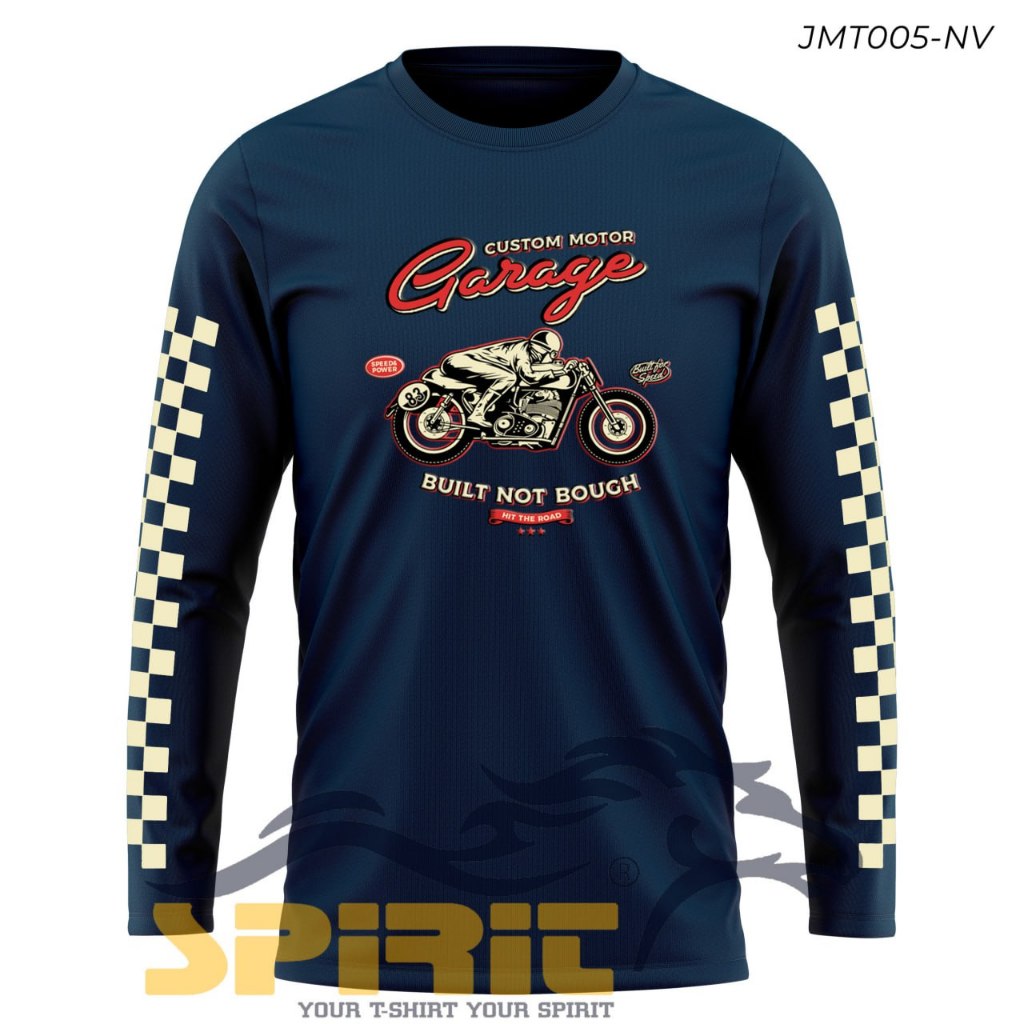 Jual Baju Rider CB Custom Motor Garage Katun Combed 24s Sablon Print ...