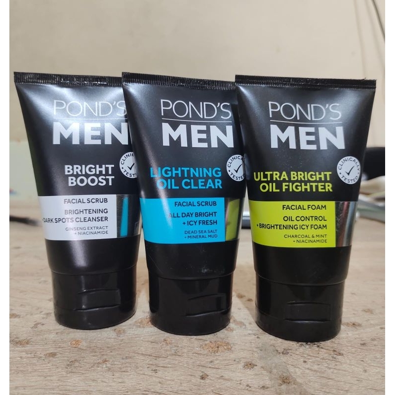 Jual Pond's / Ponds Men Facial Wash 100 g | Shopee Indonesia