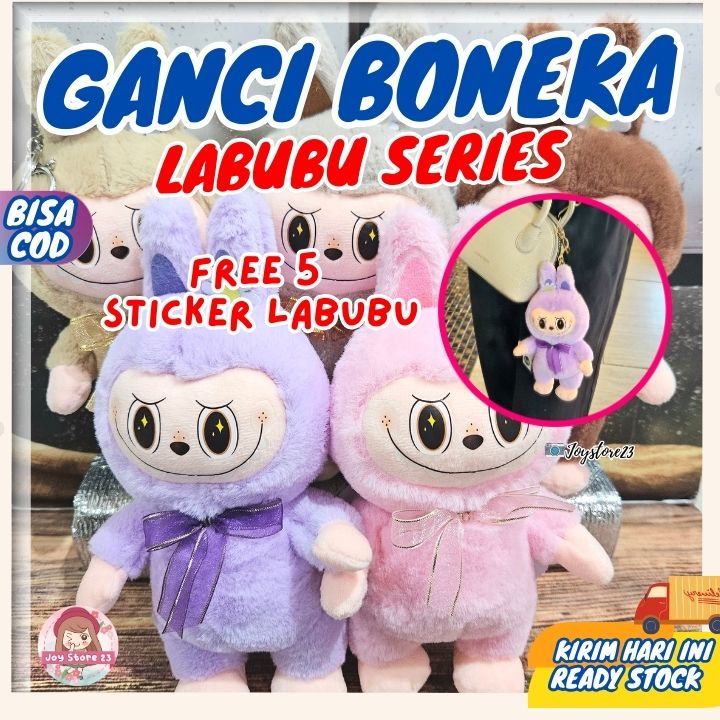 Jual Ganci Boneka Labubu/ Gantungan Boneka Labubu/ Boneka Labubu Viral ...