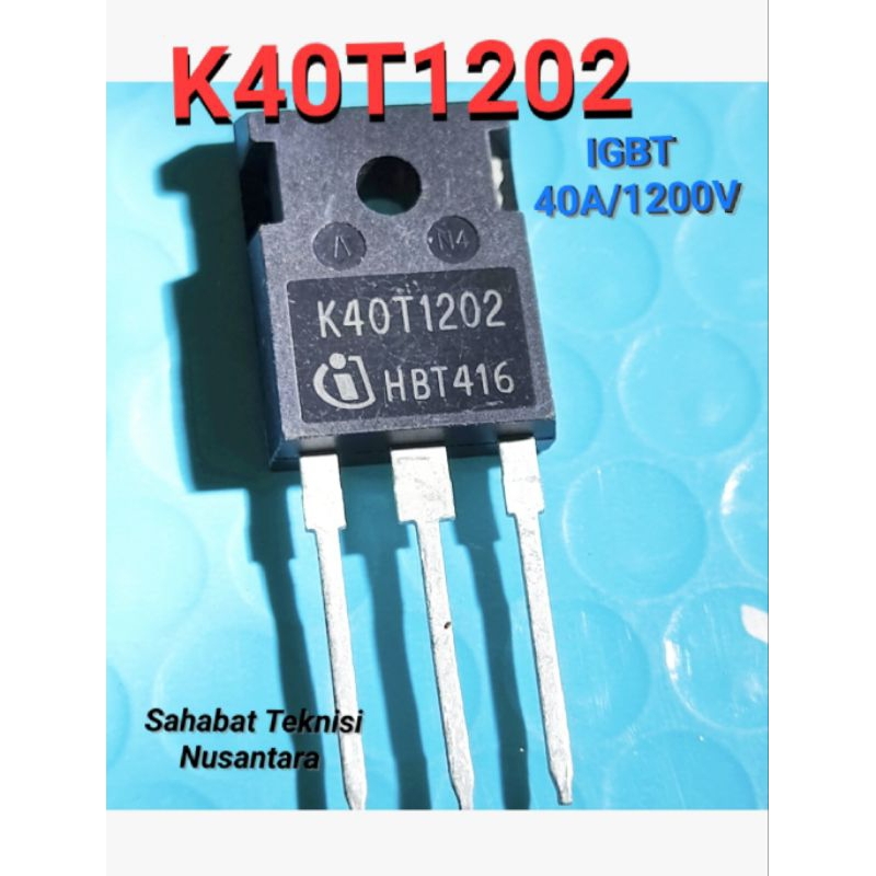 Jual New IGBT K40T1202 40A/1200V Original injoinic | Shopee Indonesia