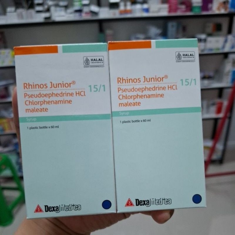 Jual RHINOS JUNIOR / RHINOS SIRUP / RHINOS OBAT FLU ANAK | Shopee Indonesia