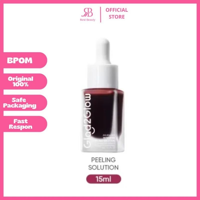 Jual GLAD2GLOW - AHA BHA PHA Intensive Peeling Solution 15ml | Shopee ...