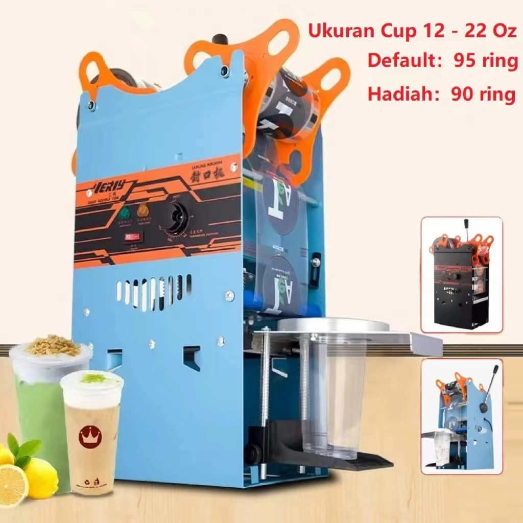 Jual Original Mesin Cup 12 - 22 Oz Sealer Mesin Press Gelas Plastik Sealing Machine Mesin Pres ...