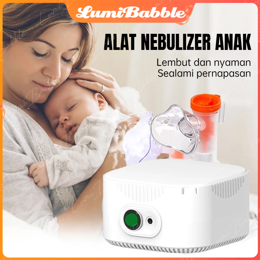 Jual Compressor Alat Nebulizer Anak Inhaler Asma Alat Uap Bayi Batuk Pilek Pernafasan Bronkitis ...