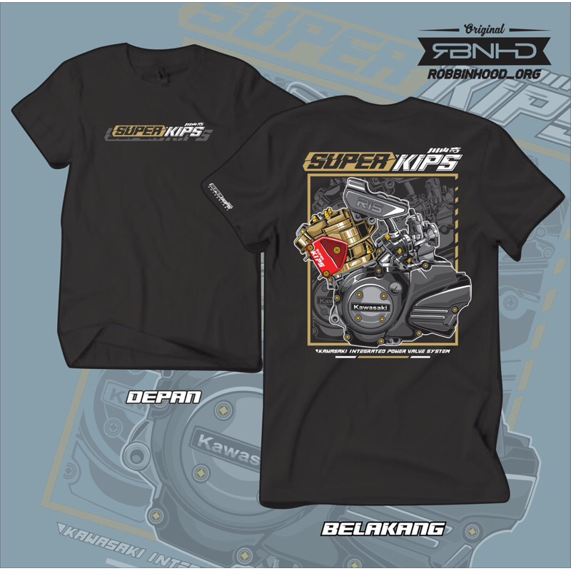 Jual Kaos Ninja SS super kips Ninja RR Ragat Ninja 2 stroke Free ...