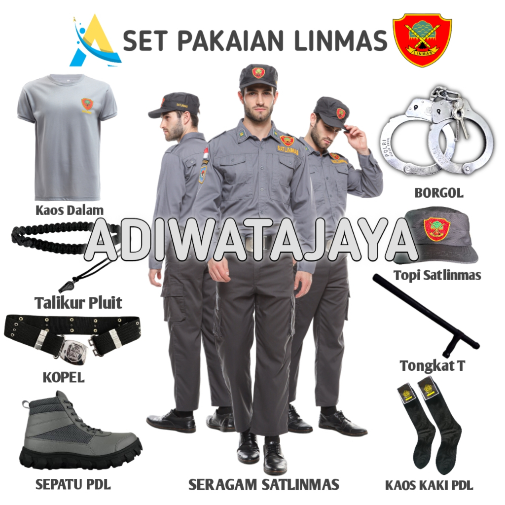 Jual Baju Linmas Terbaru 2025 Seragam Linmas Terbaru Lengkap Baju ...