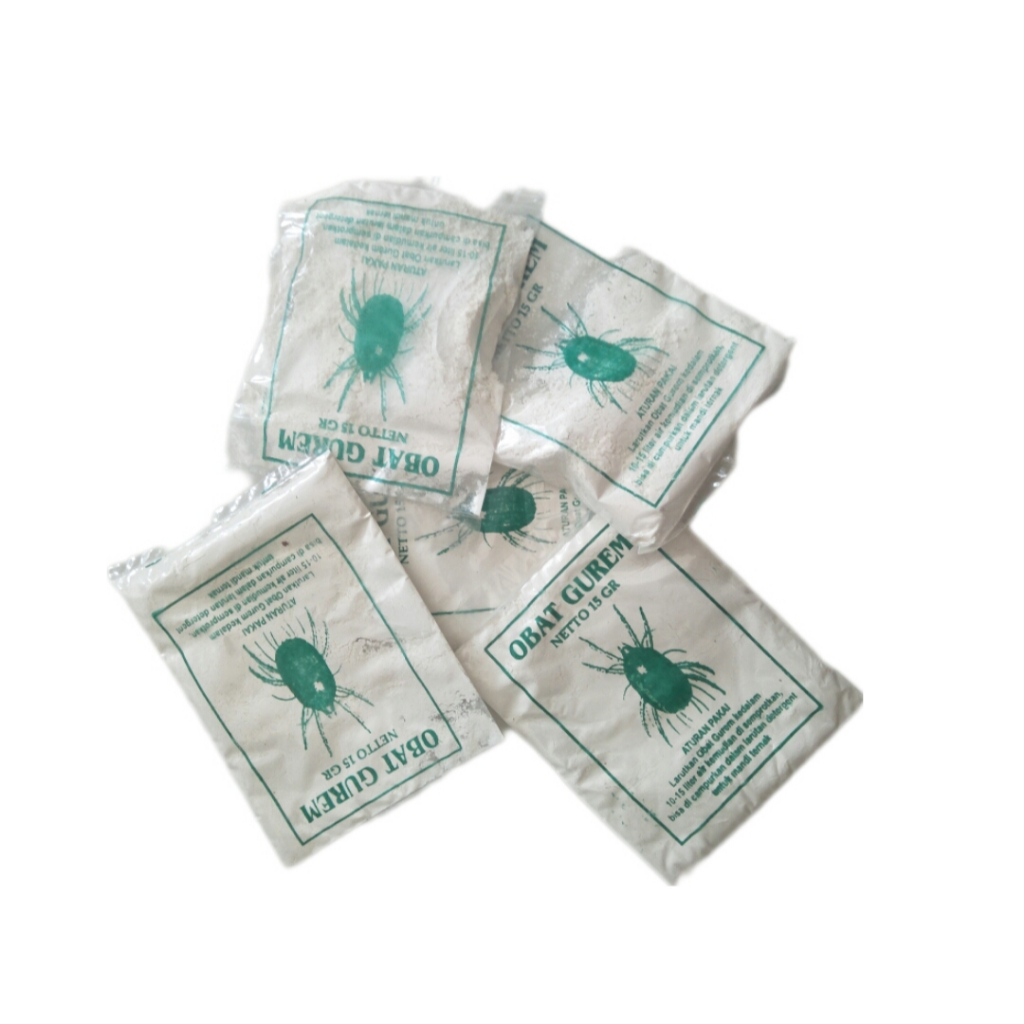 Jual Obat Gurem 15 gr / Pembasmi Kutu Gurem Semut Kecoa pada ayam atau ...
