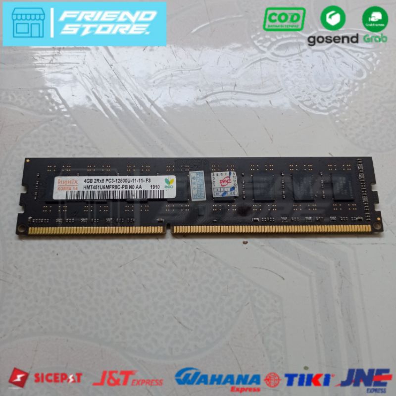 Jual RAM PC 4GB DDR3 Hynix 12800U (Second) | Shopee Indonesia