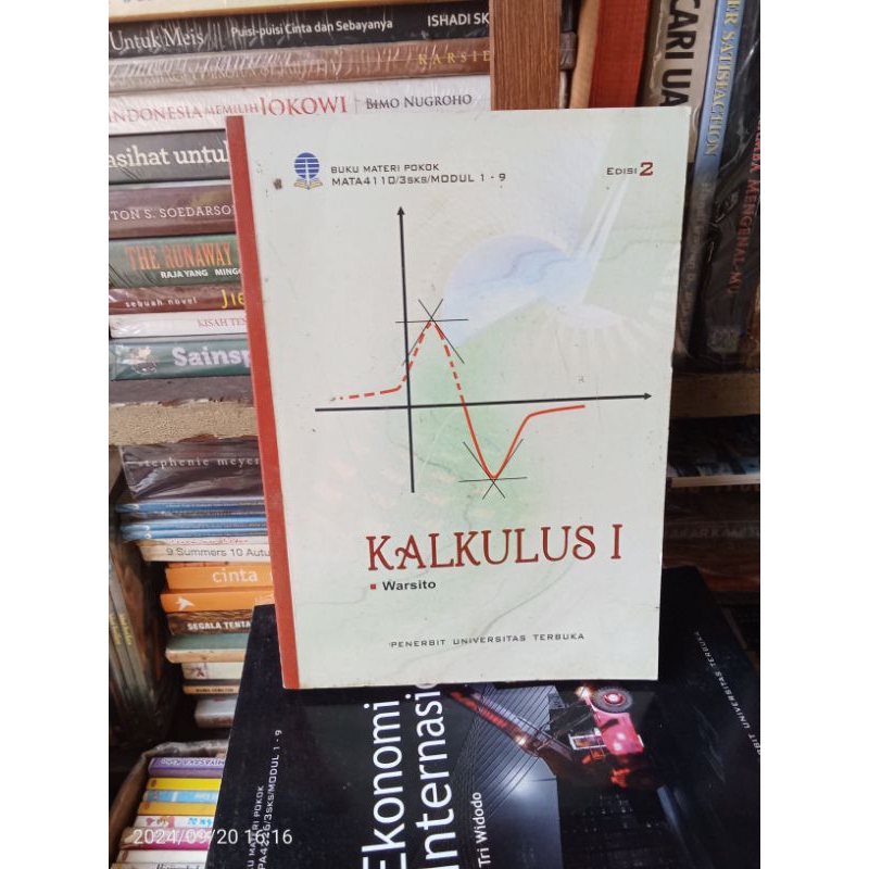 Jual ORIGINAL KALKULUS 1 WASITO EDISI 2 UT | Shopee Indonesia