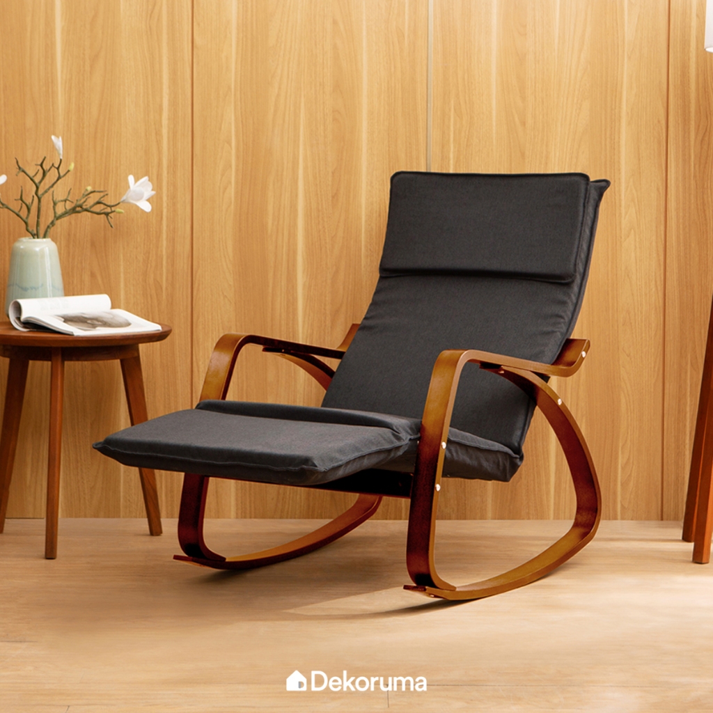 Jual Dekoruma PIKO Kursi Goyang gaya MInimalis Abu Tua - Kursi Santai ...