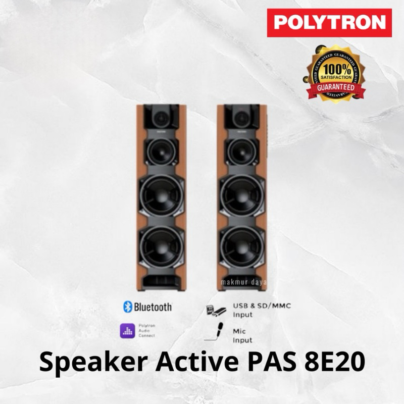 Jual 3 Speaker Aktif Polytron Bluetooth PAS-8E20/M PAS-8E20 | Shopee Indonesia