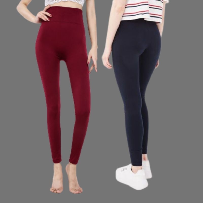 Jual Celana Legging Wanita Panjang Highwaist | Shopee Indonesia