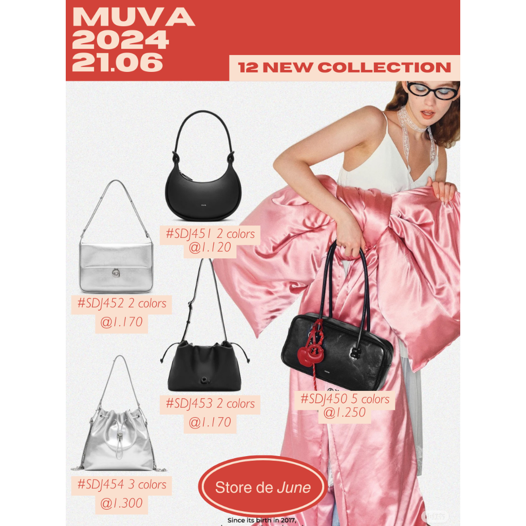 Jual MUVA BAG 2024 21.06 - Import China Original Authentic 100% Genuine ...