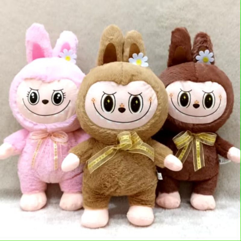 Jual Boneka Labubu JUMBO The Monster 50 CM Heart Macaron Unofficial ...