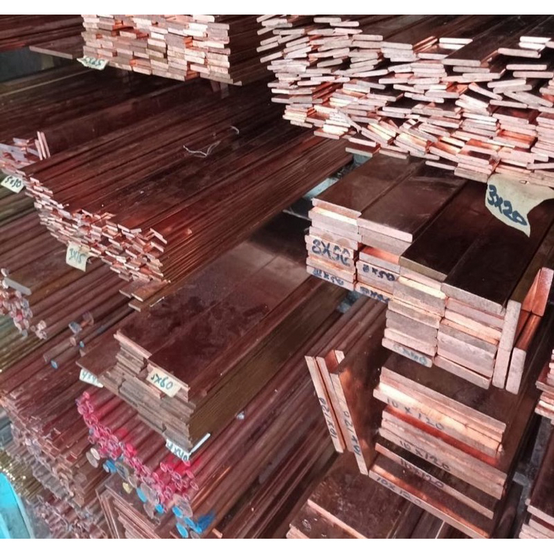 Jual Plat Strip Busbar Tembaga 3mm x 30mm x 500mm / busbar tembaga ...